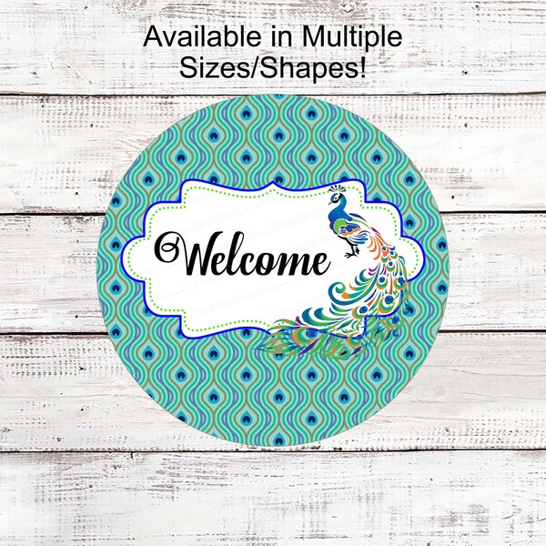Feathers Welcome Sign - Etsy