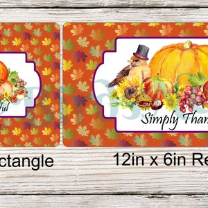 Thankful Sign Autumn Blessings Fall Welcome Sign - Etsy