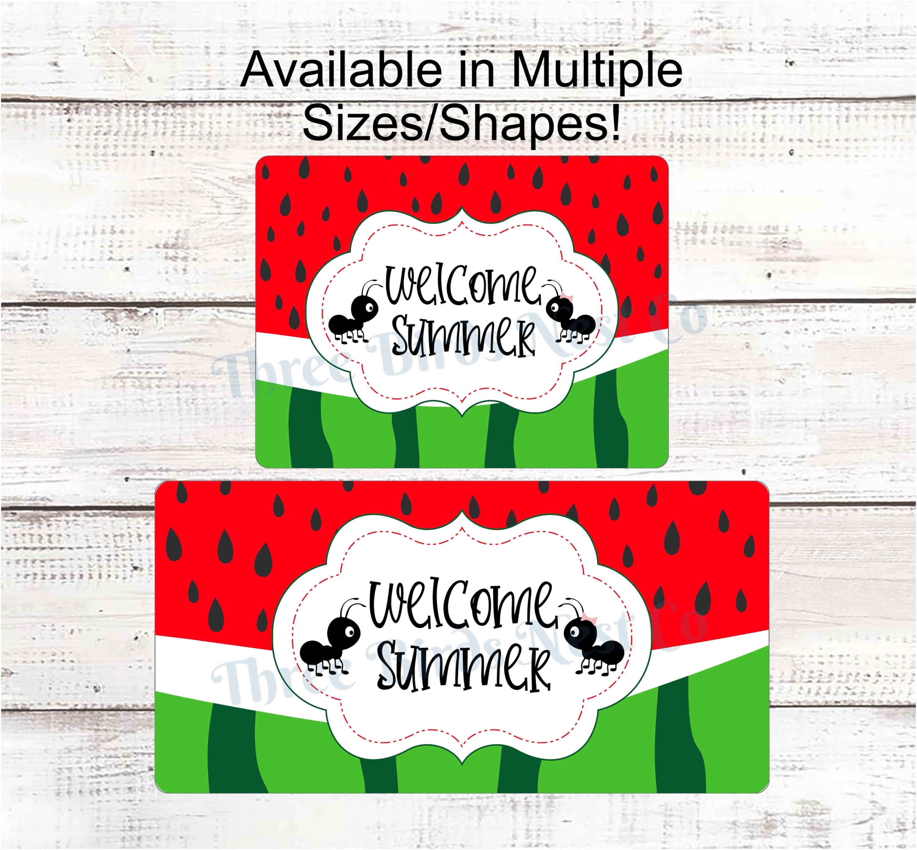 Watermelon Wreath Sign Watermelon Welcome Sign Watermelon | Etsy