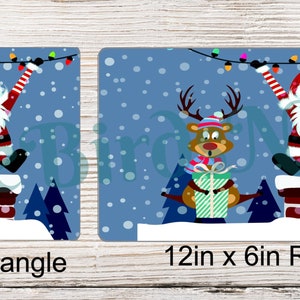 Christmas Wreath Signs Santa Wreath Sign Rudolph Sign - Etsy