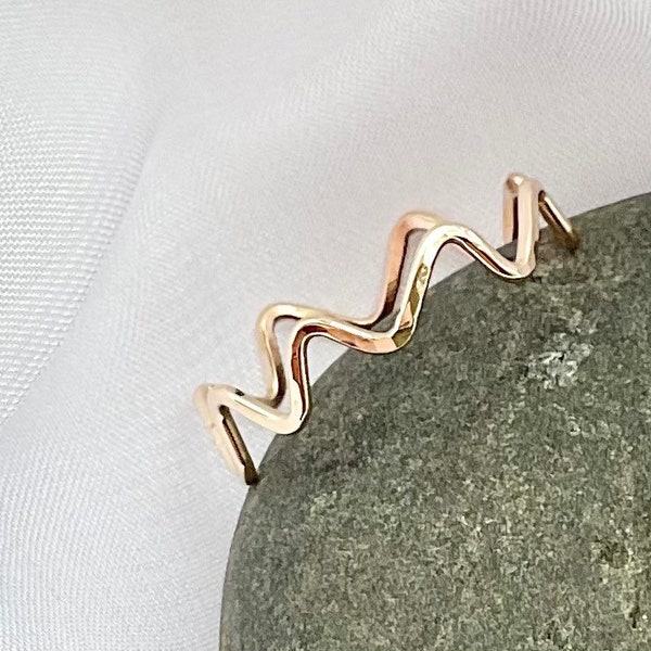 Zig Zag Necklace - Etsy