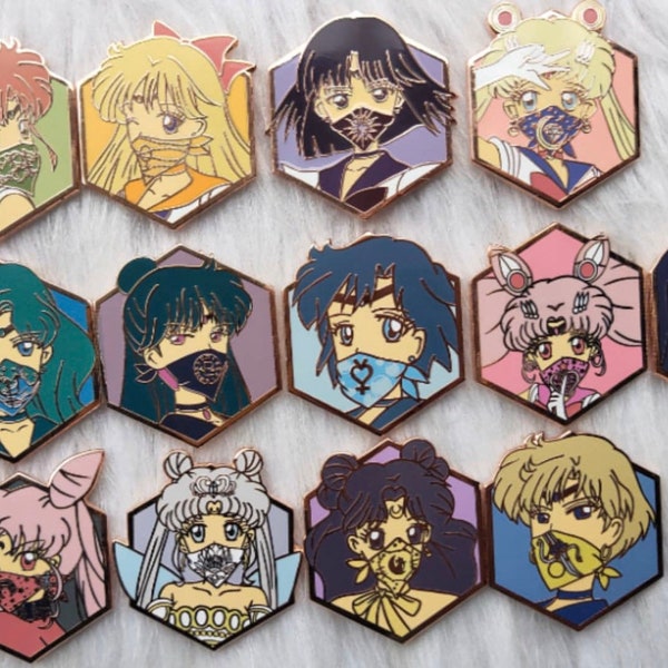 Sailor Moon Enamel Pin Etsy