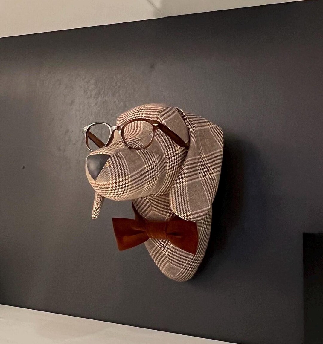 3d Dog Head, Wall Decor, Home Decor, Animal Heads, Dog Figure, Home ...