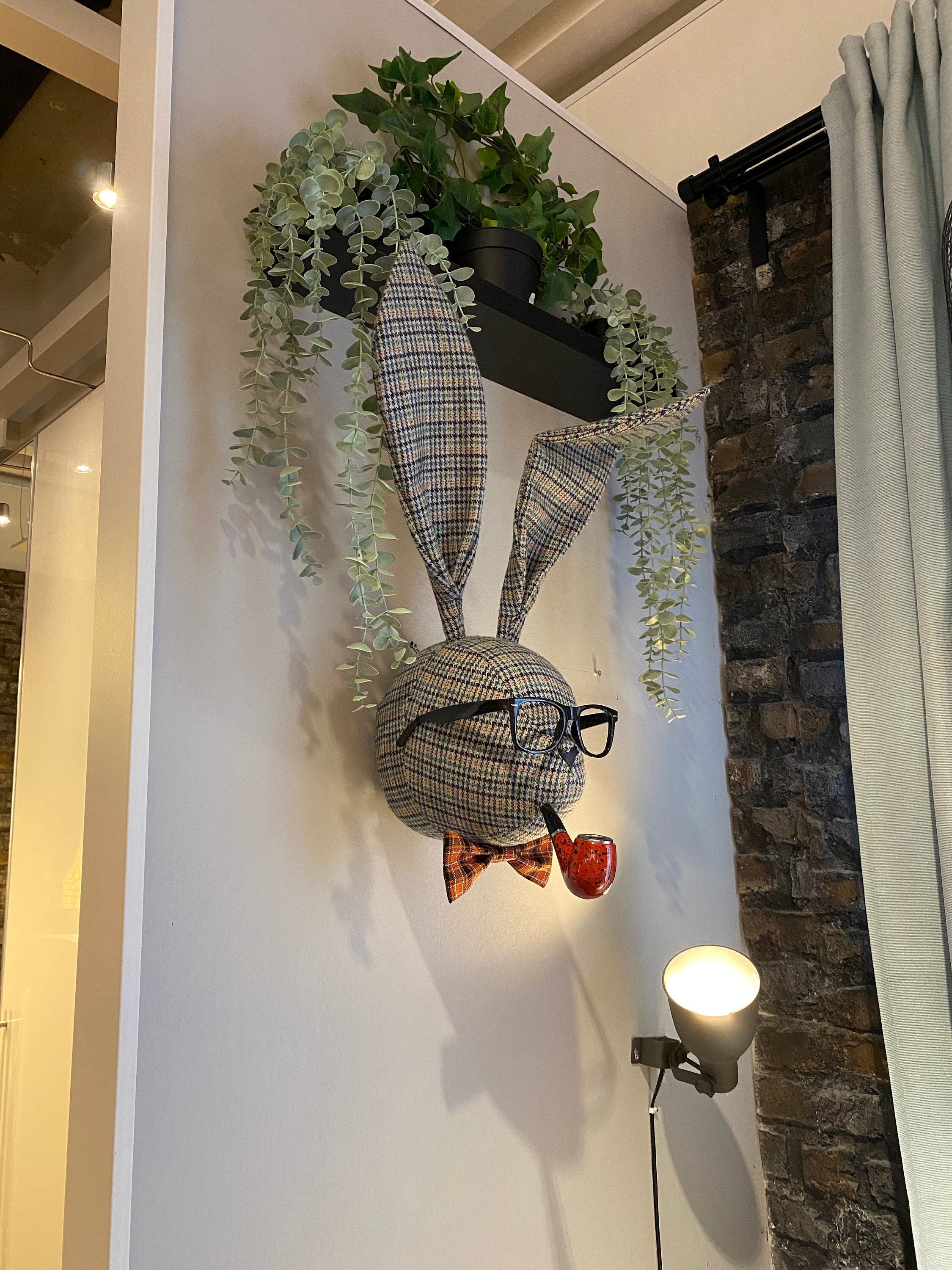 Rabbit Head Wall DecorAnimal Head in Wall DecorRabbit Gift | Etsy