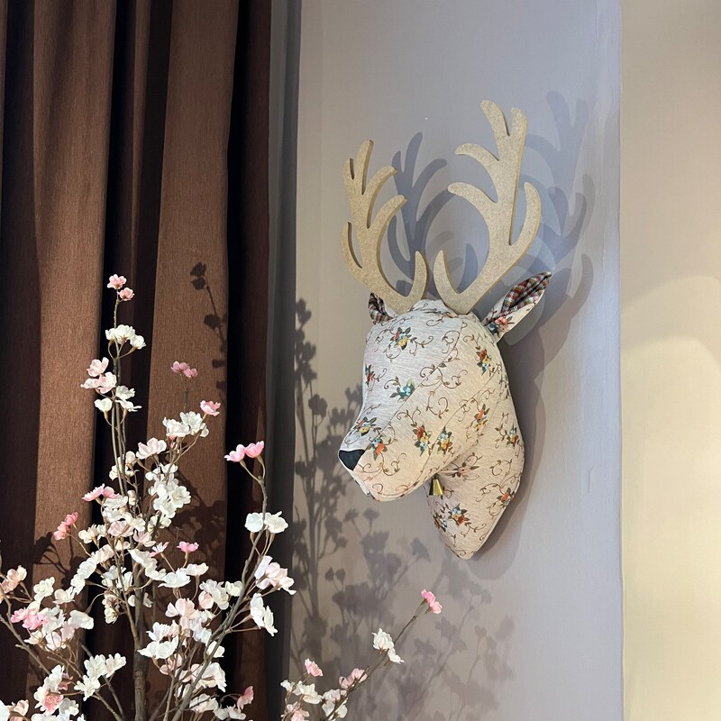 Deer Head Wall Decor - Etsy