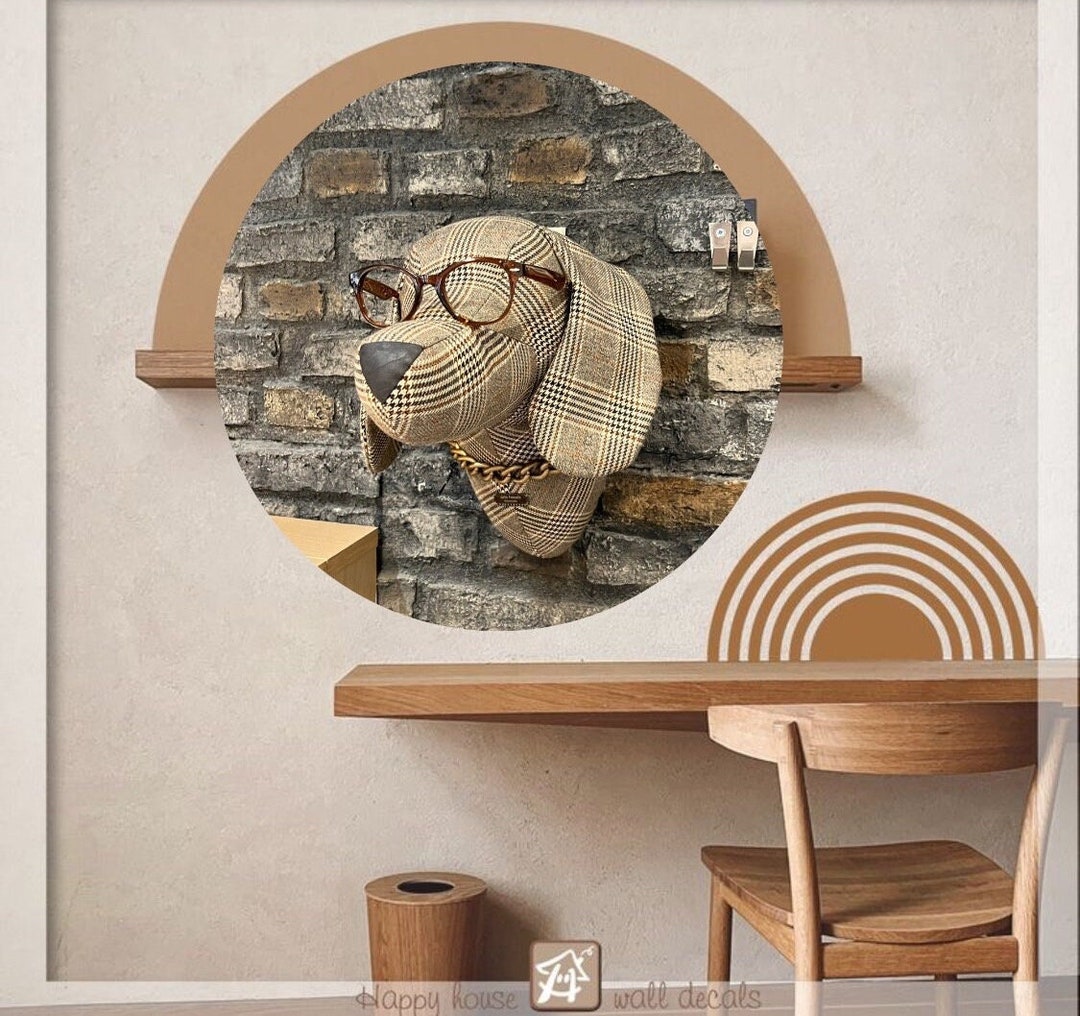3d Dog Head Wall Decor Home Decor Dog Figure Glft Idea - Etsy