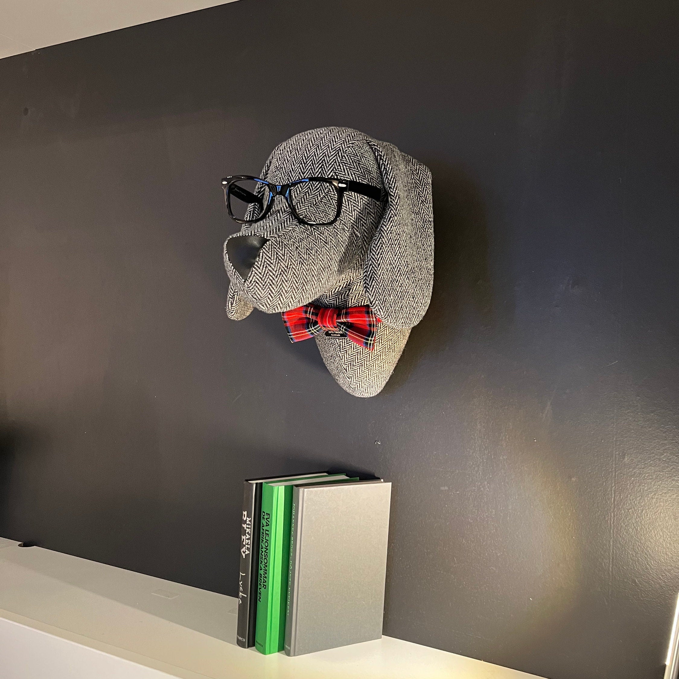Dog Head,animal Head in Wall Decor, Dog Gift, Home Decor, Dog Figure ...