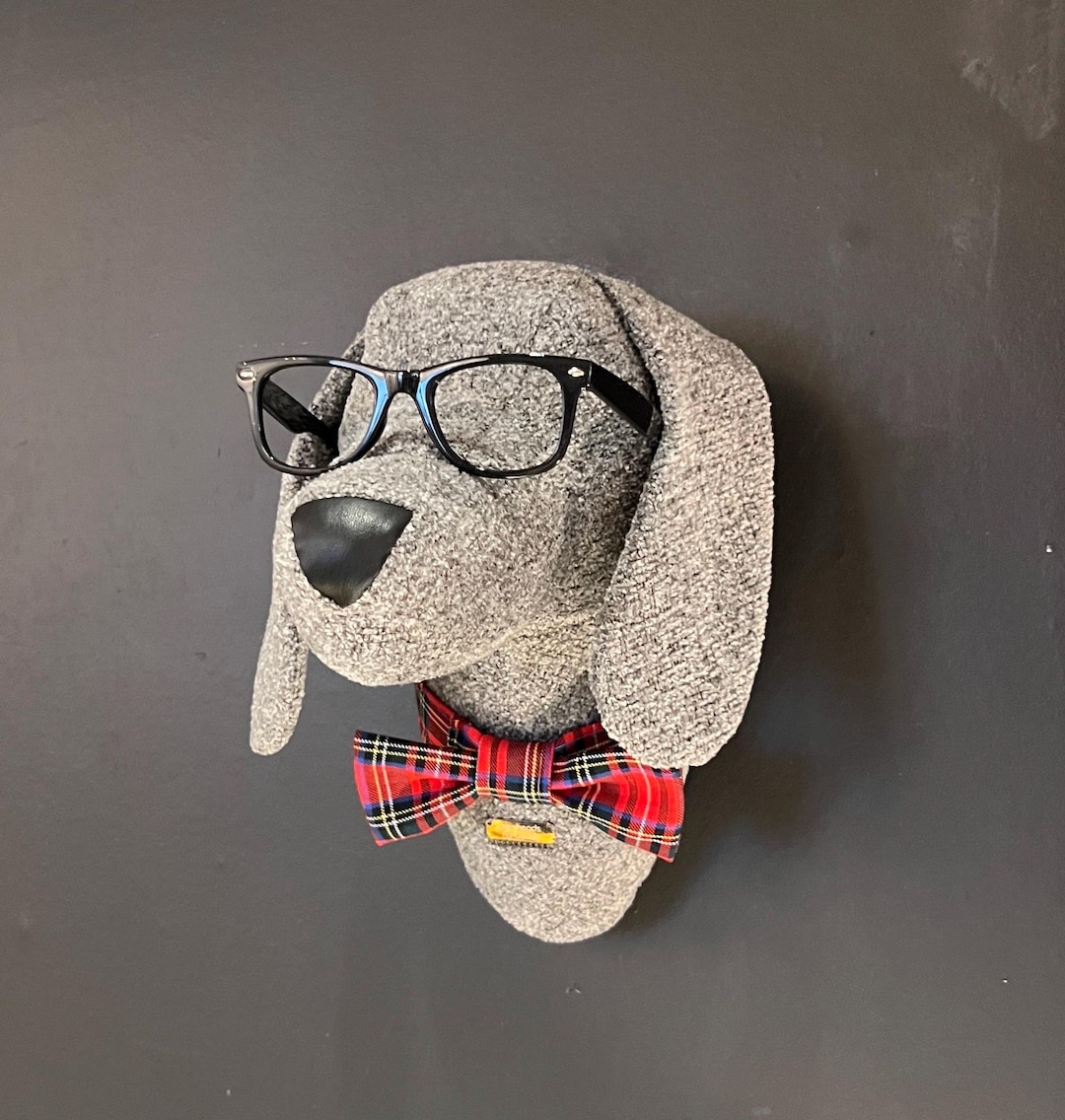 3d Dog Head, Wall Decor, Home Decor, Animal Heads, Dog Figure, Home ...