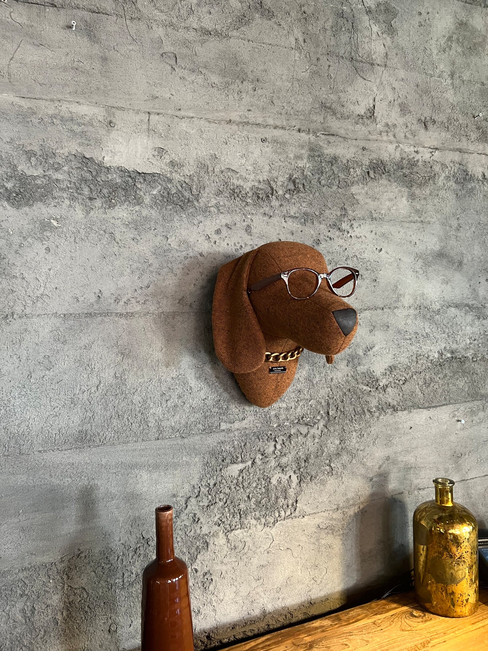 Dog Head Wall Decoranimal Head in Wall Decor Home Decor - Etsy