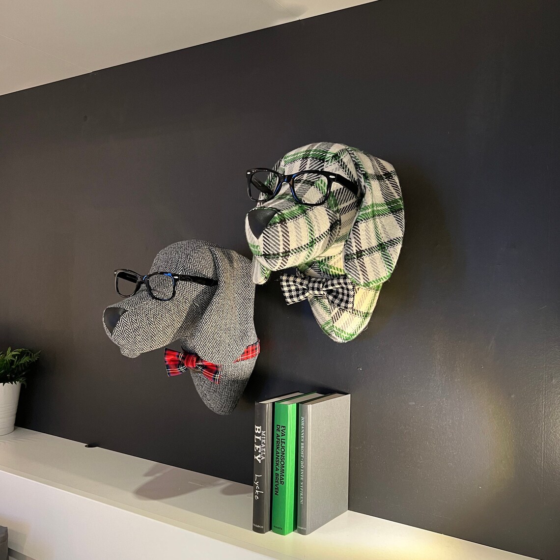 Dog Head, Wall Decor,animal Head in Wall Decor, Home Decor, Dog Gift ...