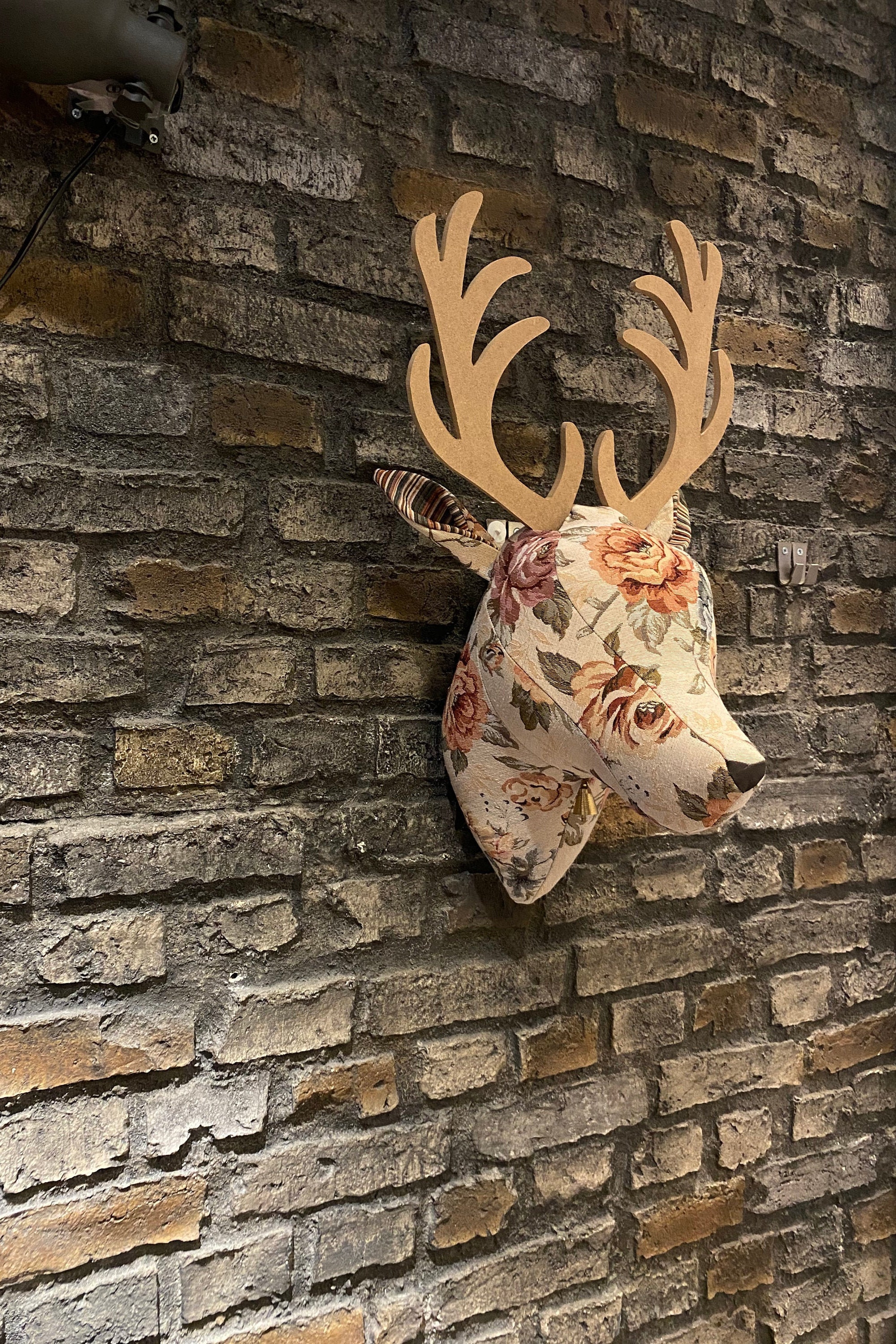 3d Deer Head, Wall Decor,animal Head in Wall Decor,fire Place Deer ...