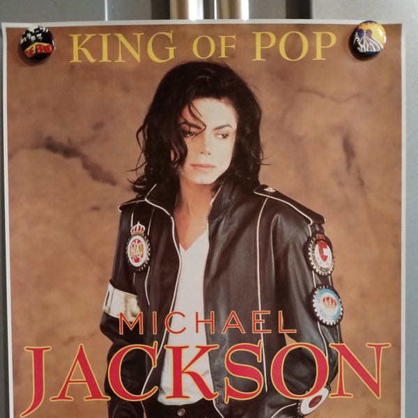 Michael Jackson Tour Poster - Etsy