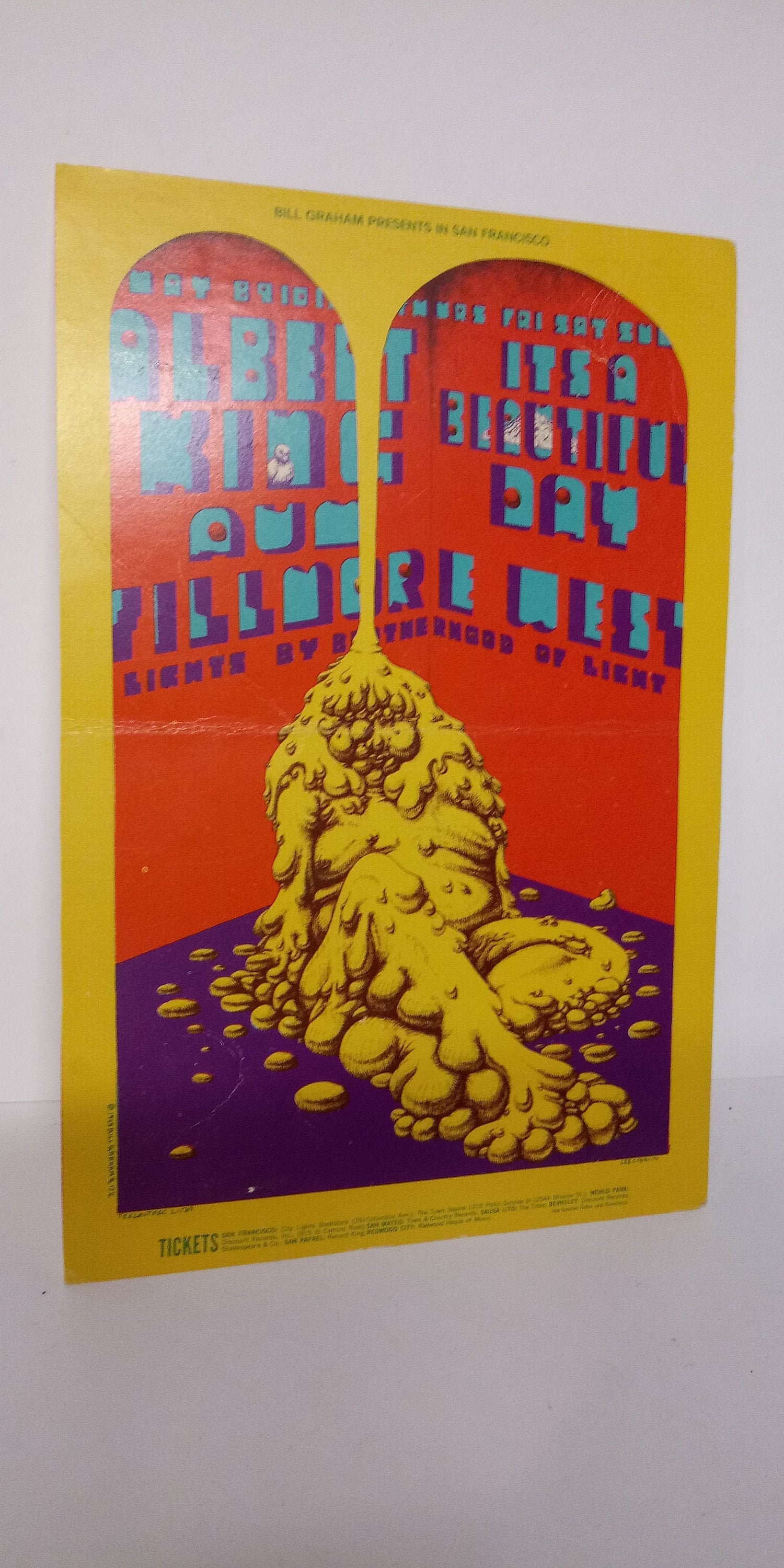 HandbiLL ALbert King LEE ConkLin BG172 BiLL Graham FiLLmore | Etsy