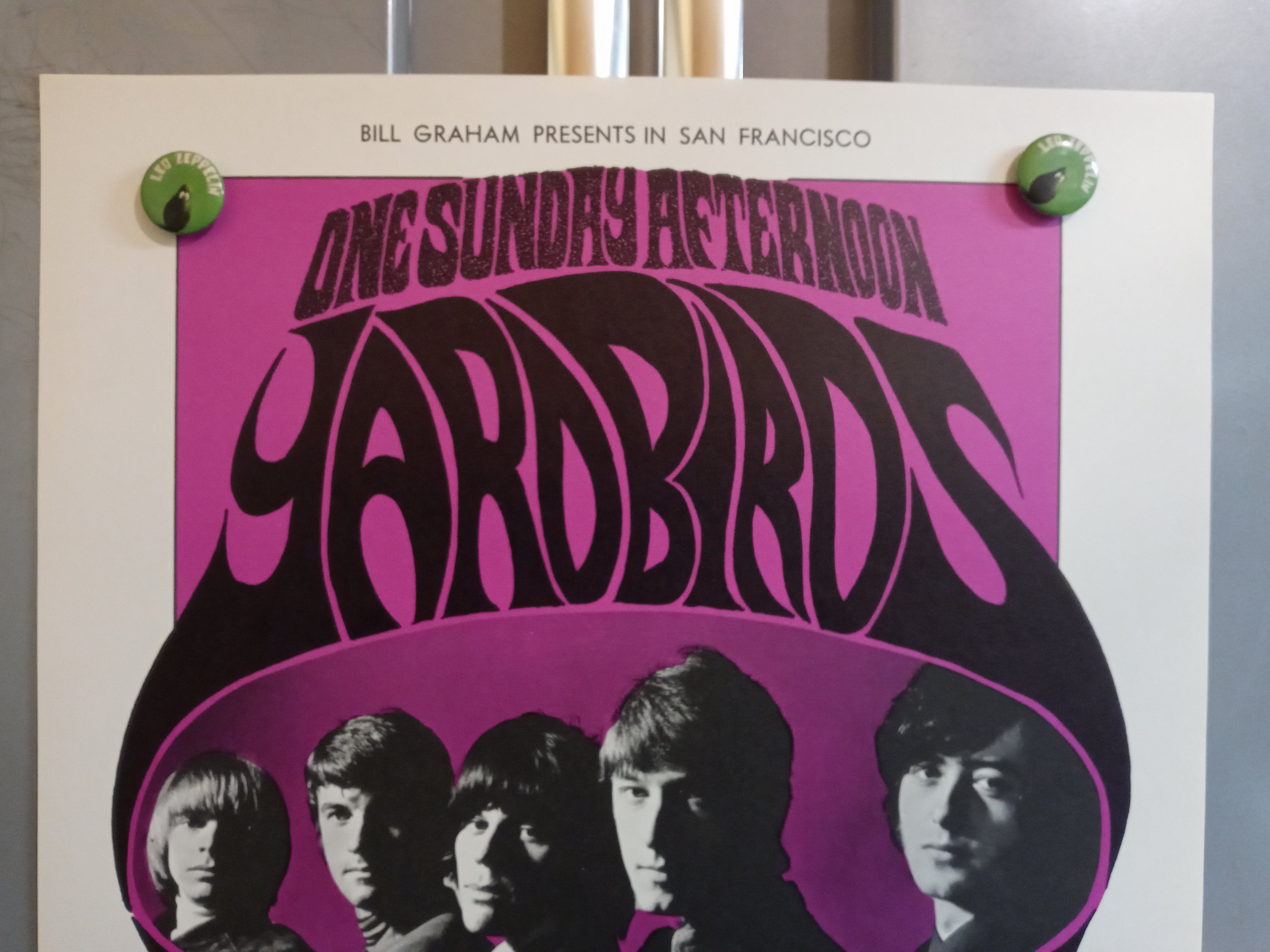 Poster Yardbirds-country Joe BG33 Bill Graham Fillmore Poster - Etsy