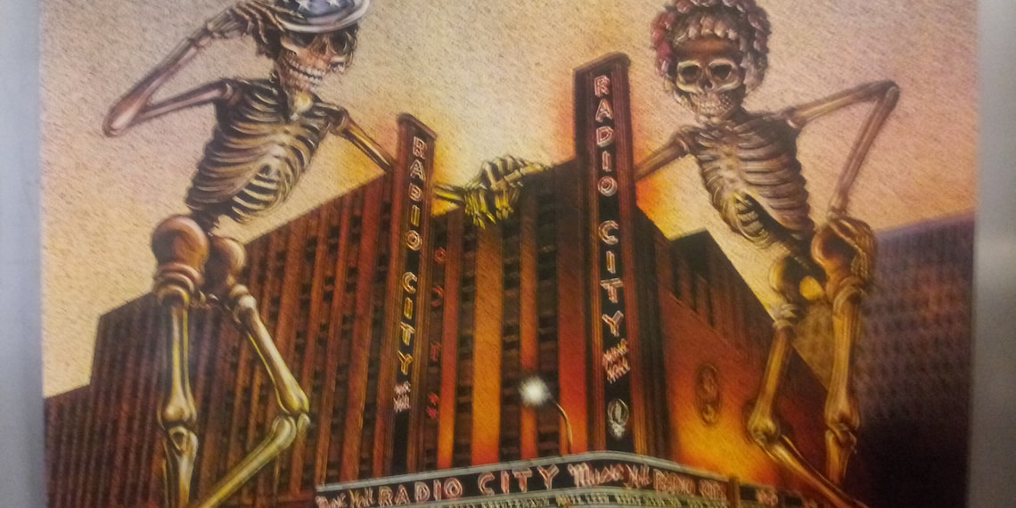 PoSter GratefuL Dead Radio CitY MuSic HaLL 1980 PoSter | Etsy