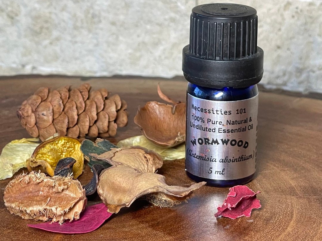 Wormwood Essential Oil. Pure and Natural Artemisia Absinthium Undiluted ...