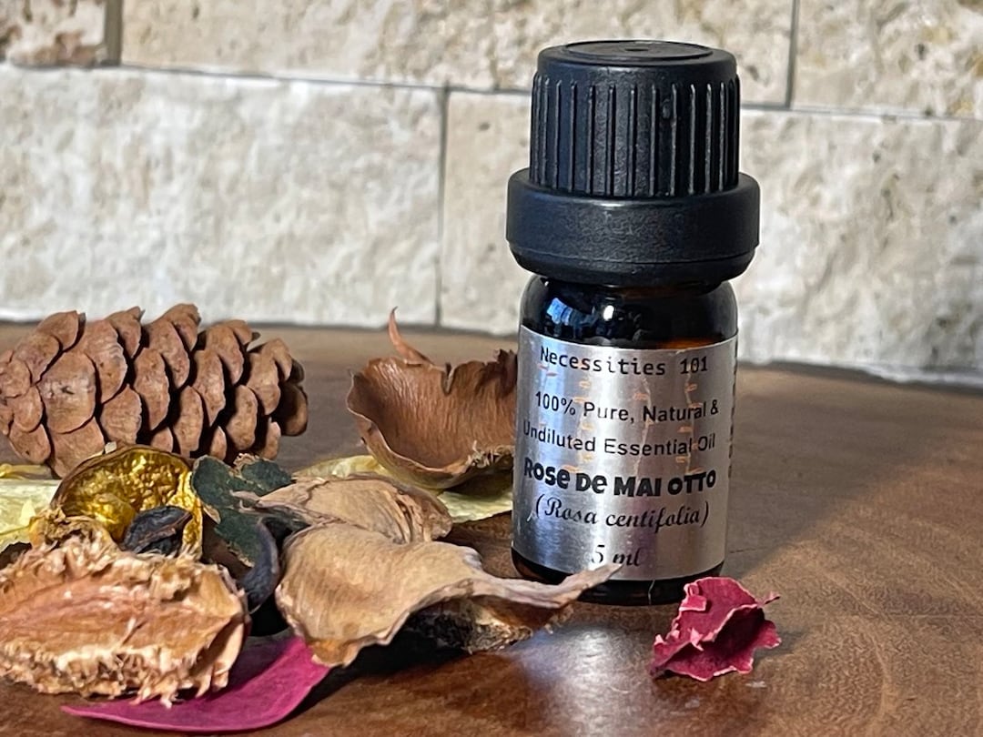 Rose De Mai Absolute Essential Oil. 100% Rosa X Centifolia Pure and ...