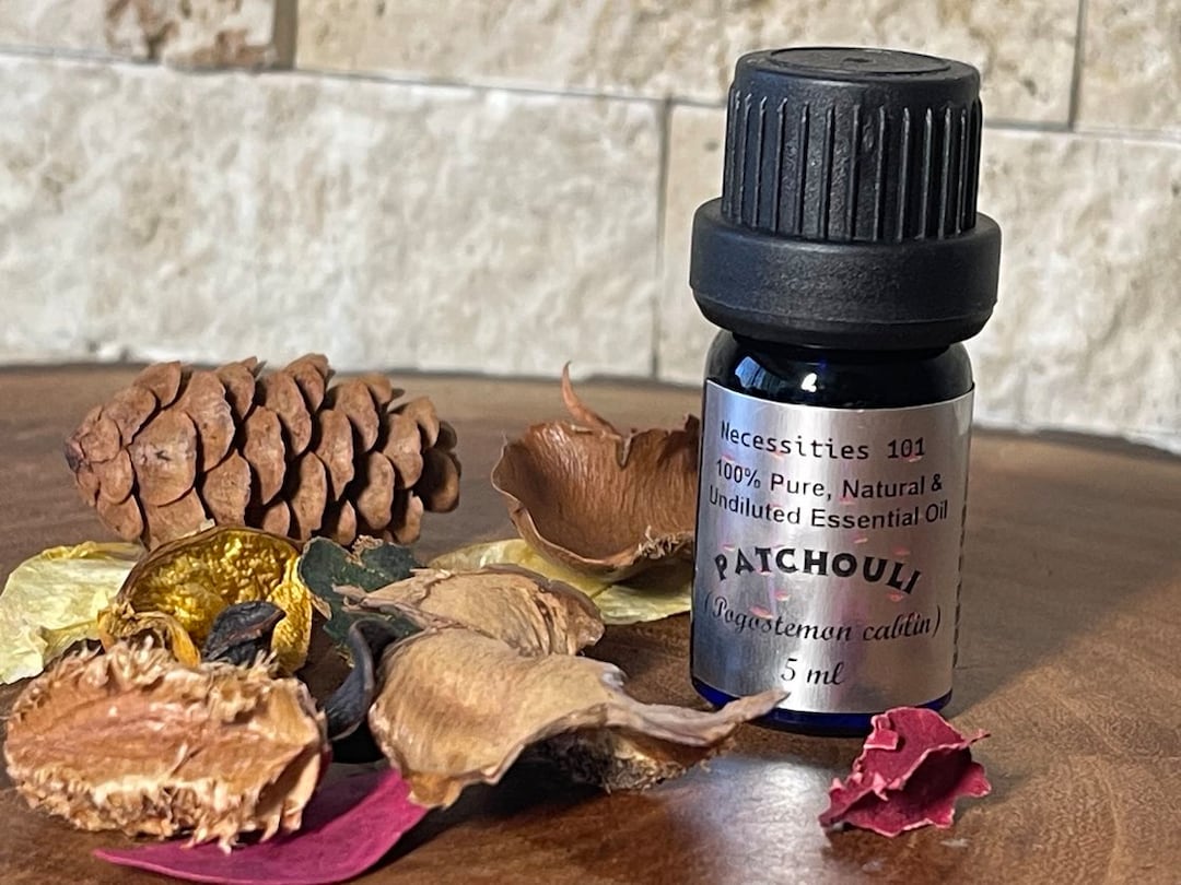 Patchouli Essential Oil 100% Pure & Natural Undiluted Aromatherapy Oil ...