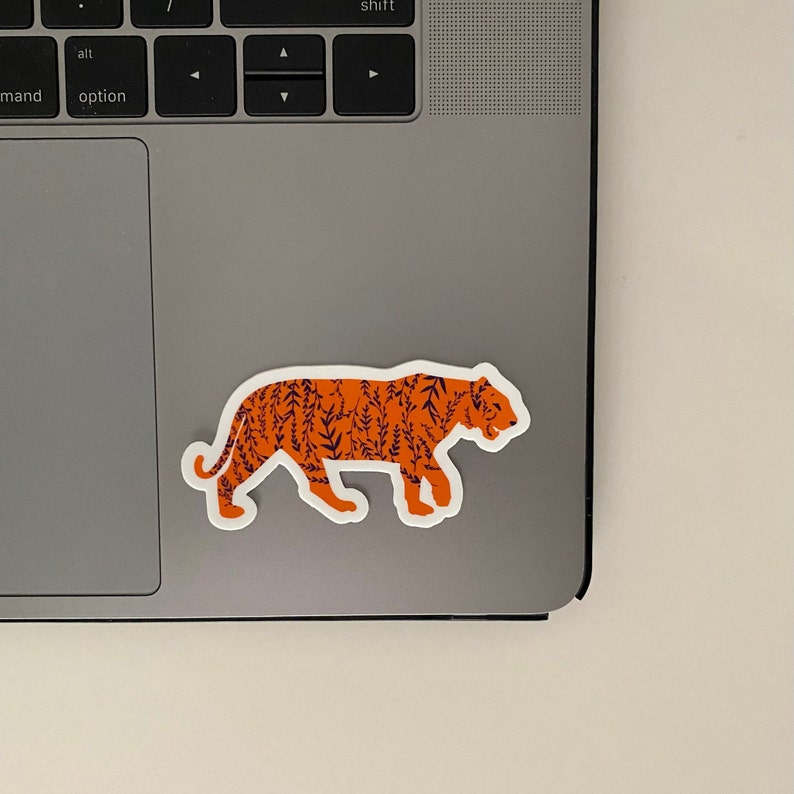 Clemson Tigers Waterproof Sticker Durable Vinyl Decal - Etsy