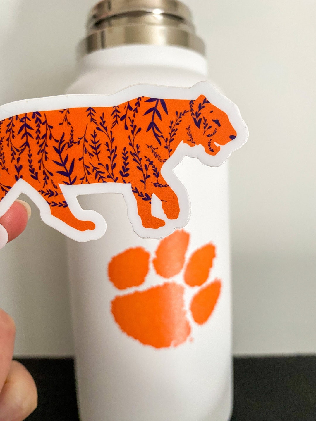 Clemson Tigers Waterproof Sticker | Durable Vinyl Decal | Clemson ...