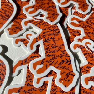 Clemson Tigers Waterproof Sticker | Durable Vinyl Decal | Clemson ...