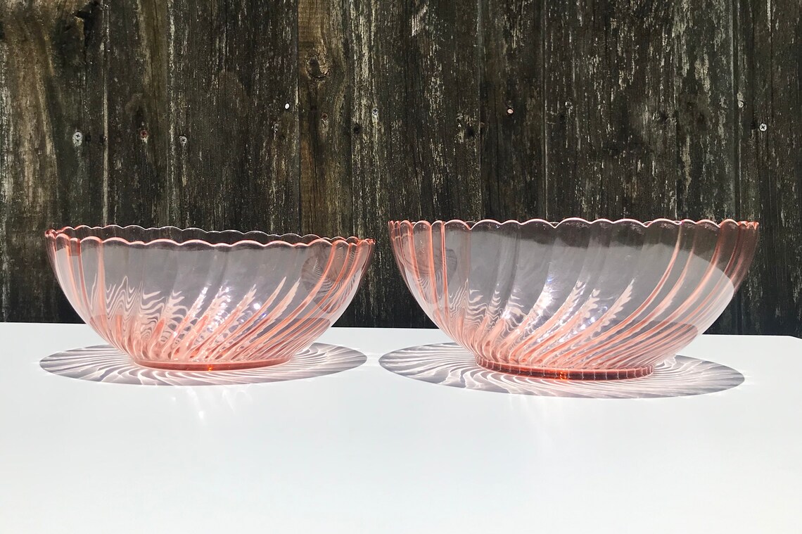Luminarc Rosaline Set of 22 Pink Dinnerware Set | Etsy