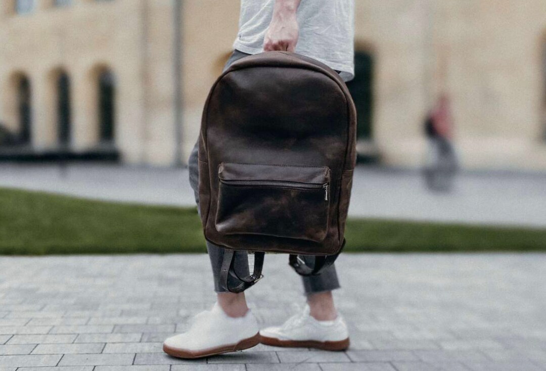 Leather Backpack Purse,leather Backpack,leather Laptop Backpack,leather ...