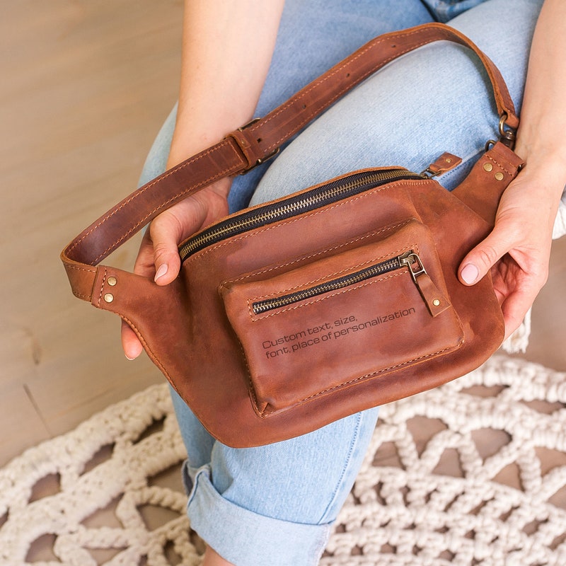 Leather Belt Bags - Etsy