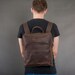 Brown Leather Backpack Leather Backpack Backpack Men Mens - Etsy