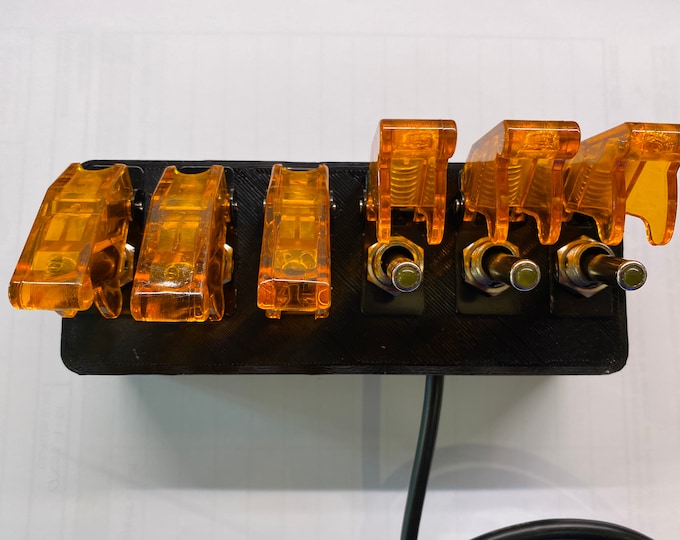 Six Toggle Switch Box for Use With Neptune Systems Apex | Etsy