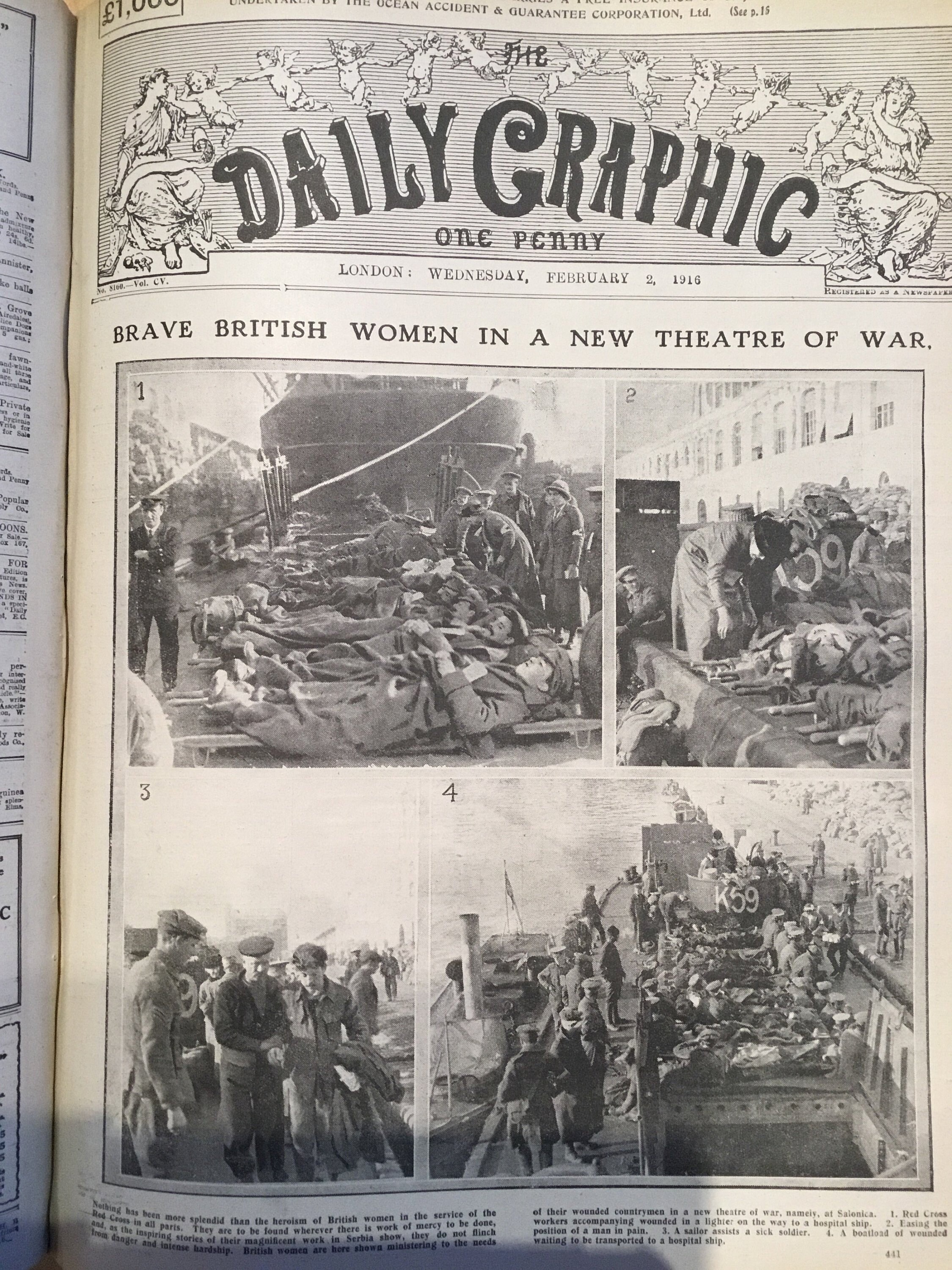 The Daily Graphic London Edition Newspaper january/march 1916 - Etsy Canada