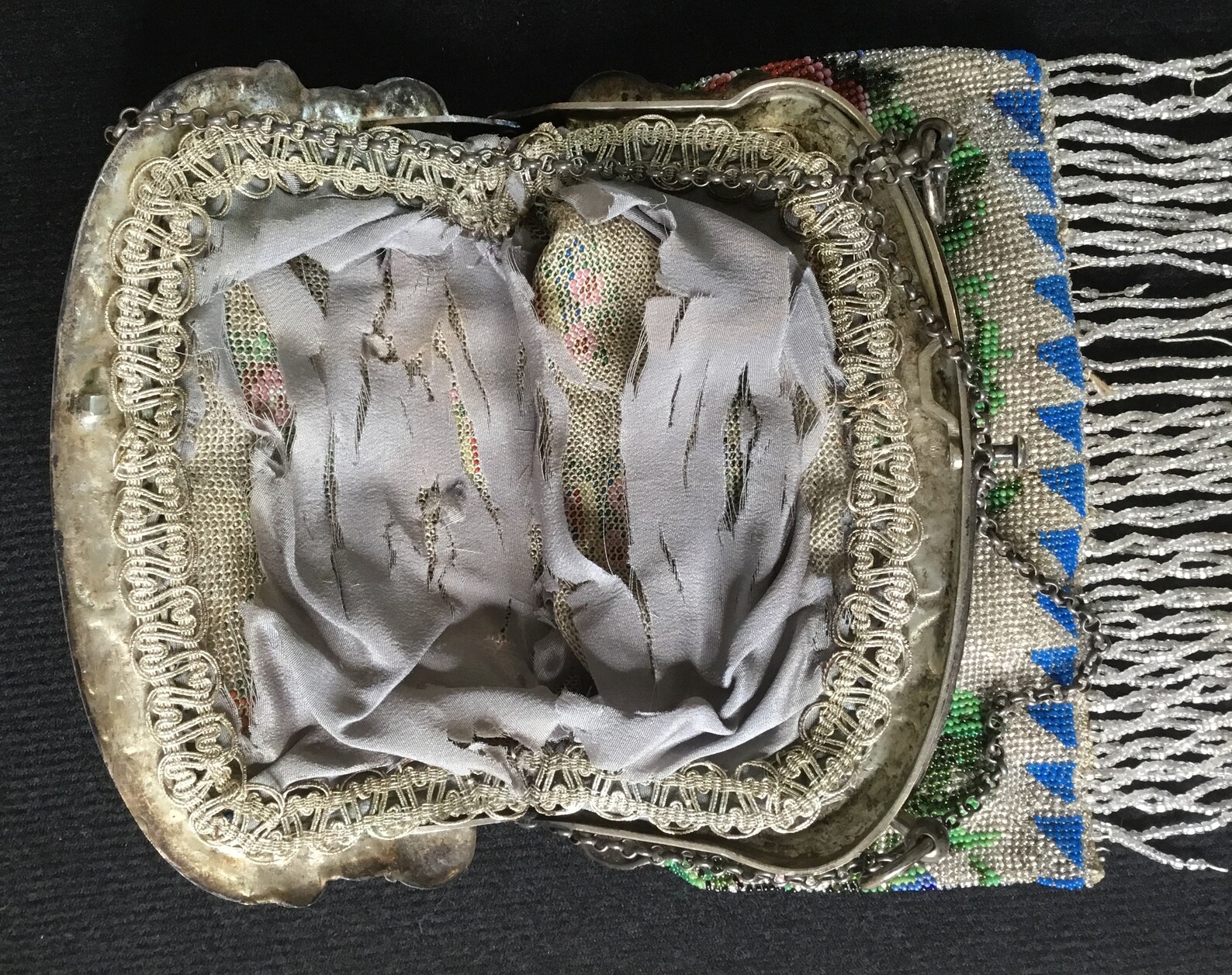 Antique Victorian Beaded Purse - Etsy