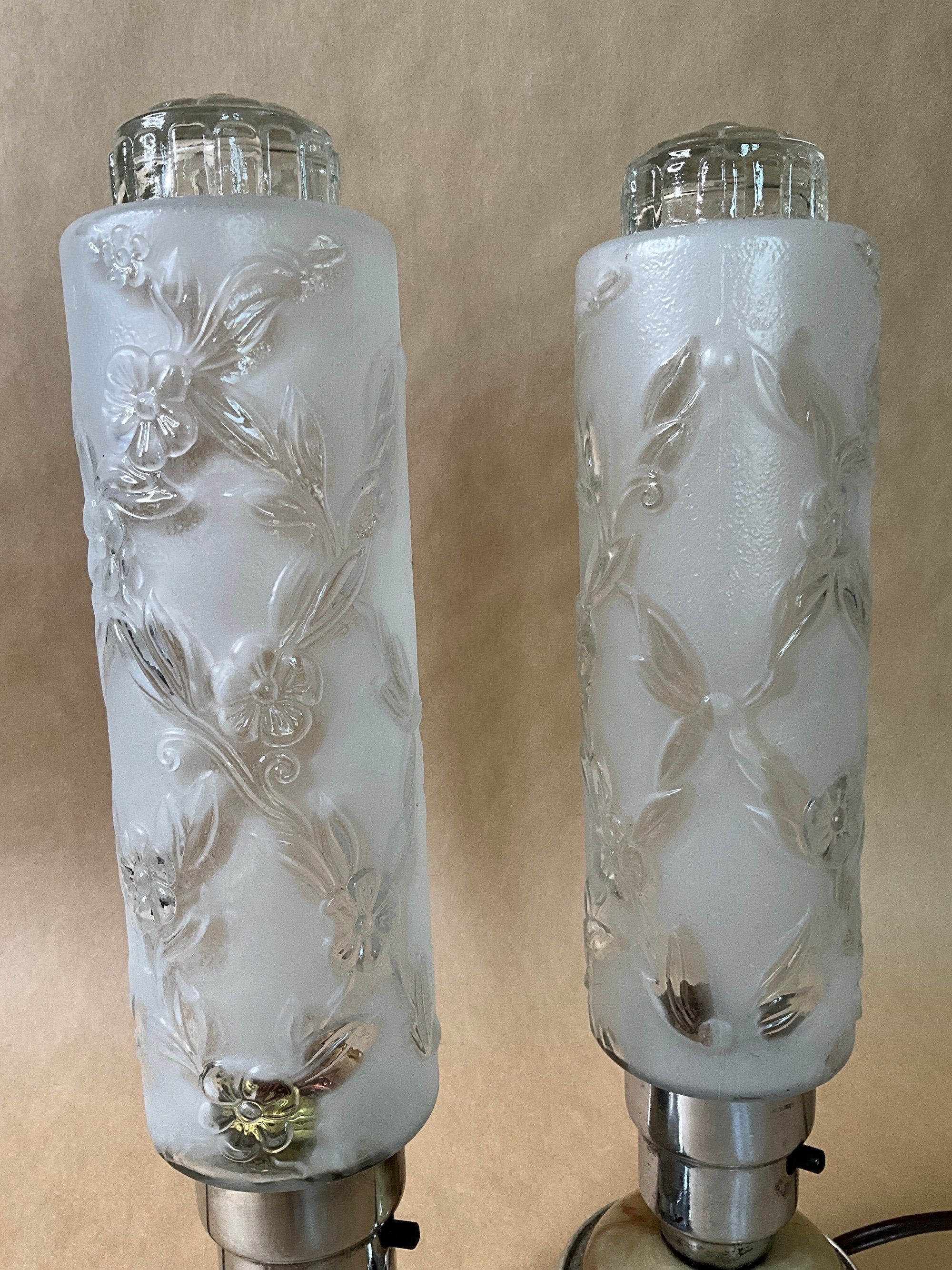 Pair of Art Deco Torpedo Skyscraper Table Lamp - Etsy