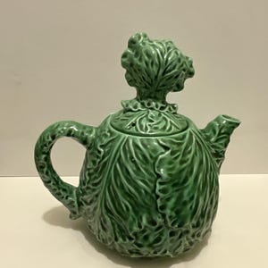 Vintage Lefton Cissy Cabbage Tea Set - Etsy