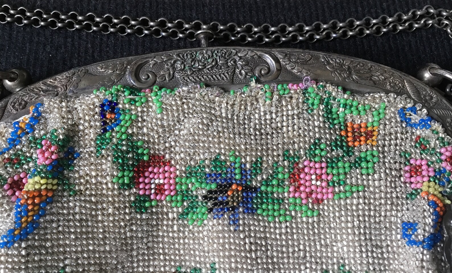 Antique Victorian Beaded Purse - Etsy