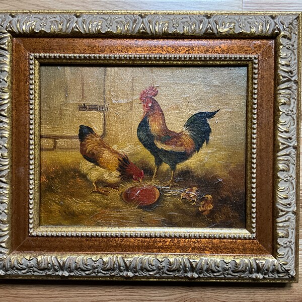 Antique Chickens - Etsy