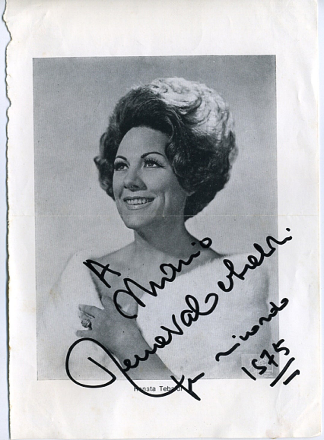 Original Opera Singers' Autographs - Etsy