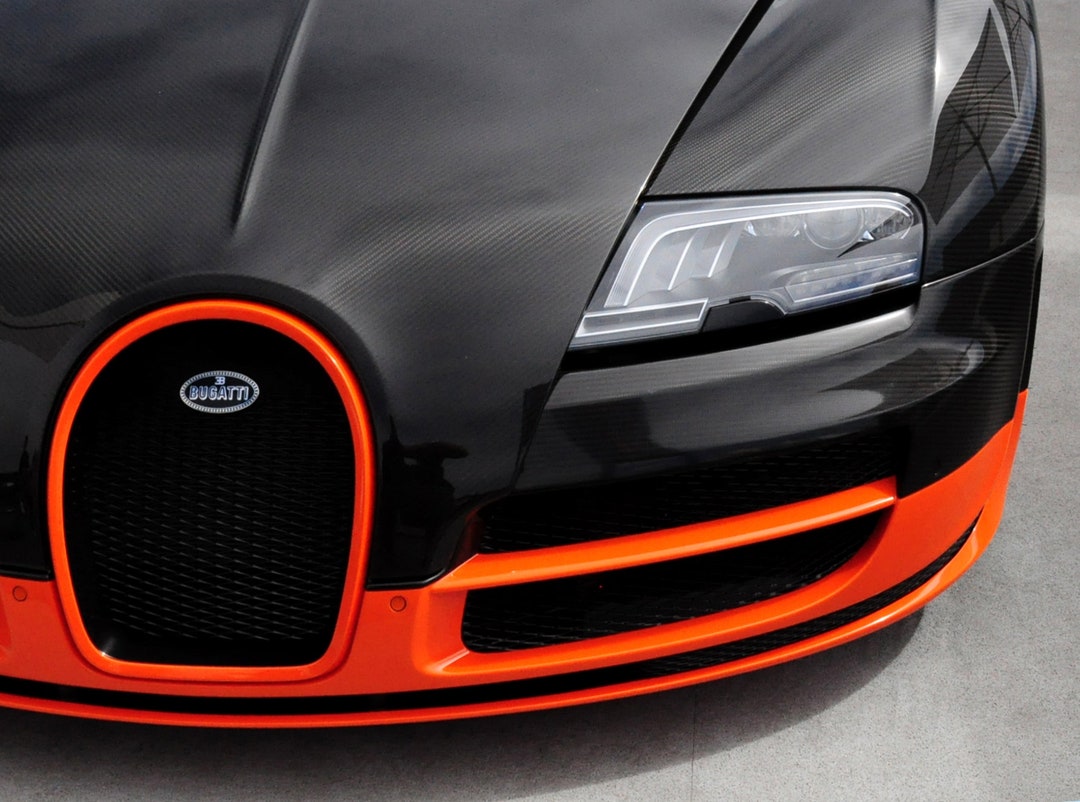 Bugatti Veyron Supersport Fine Art Print - Etsy