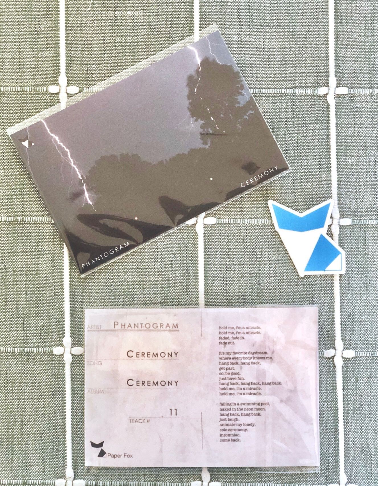 Ceremony by Phantogram - Etsy