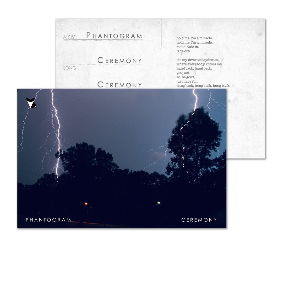 Ceremony by Phantogram - Etsy