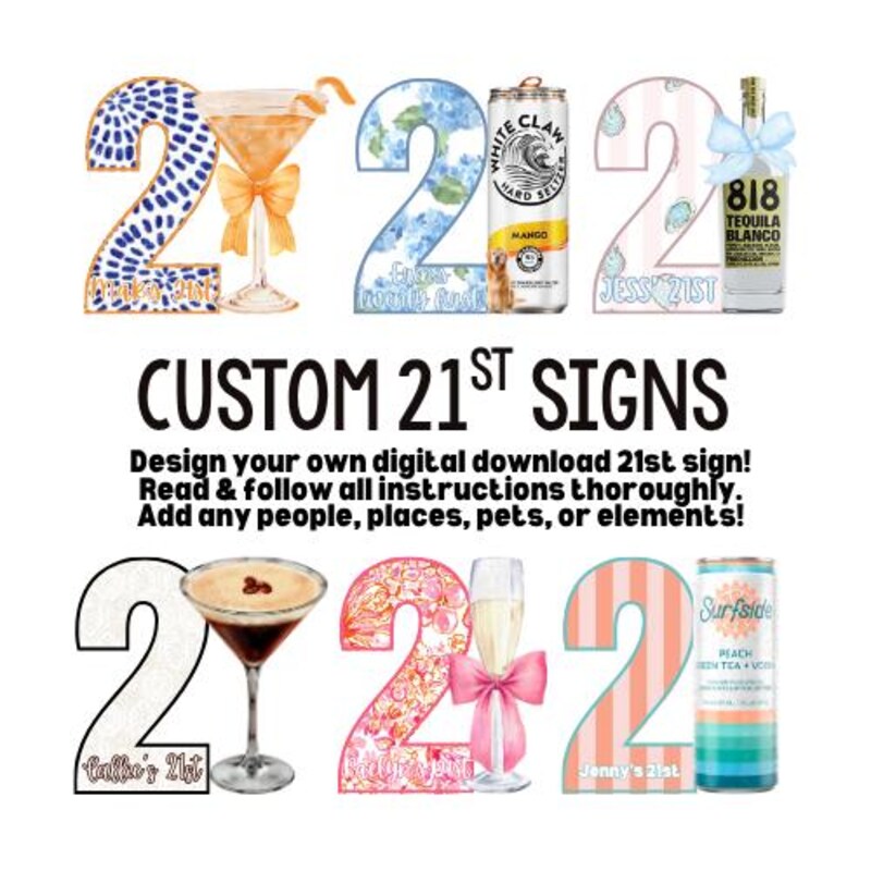 21 Sign Alcohol - Etsy