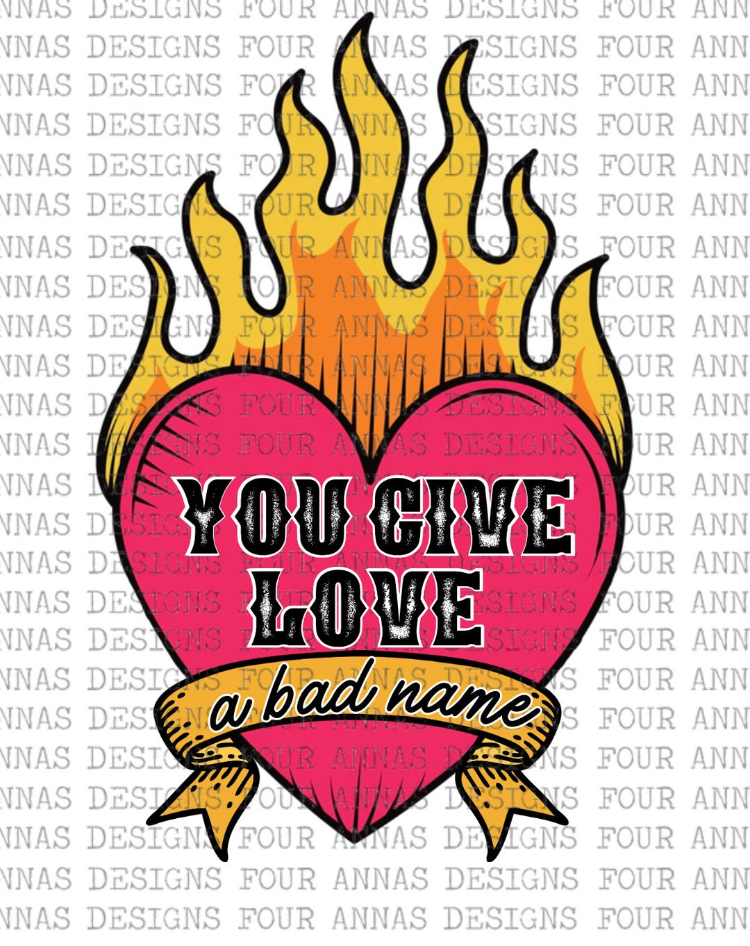 Love, Fire, Flame, Heart, Valentine’s Day, Sublimation Designs, Love - Etsy