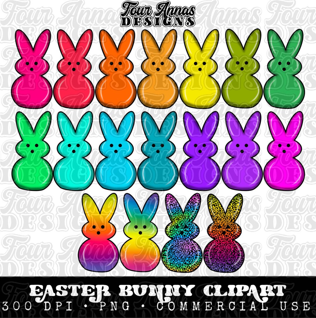 Easter, Bunny, Rainbow, Leopard, Rabbit, Candy, Era, Trending, Digital ...
