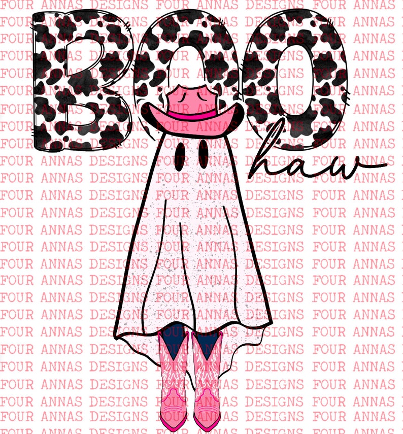 Boo Haw Western Vintage Halloween Cowboy Country - Etsy