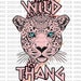 Wild Thang, Retro, Boho, 90s, Vintage, Leopard, Lightening Bolt, Hippie ...