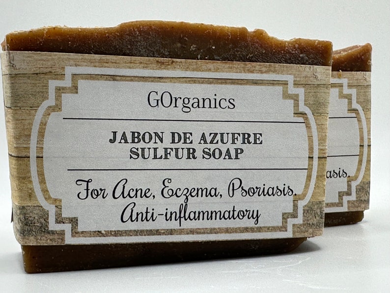 Sulfur Soap / Jabon De Azufre - Etsy