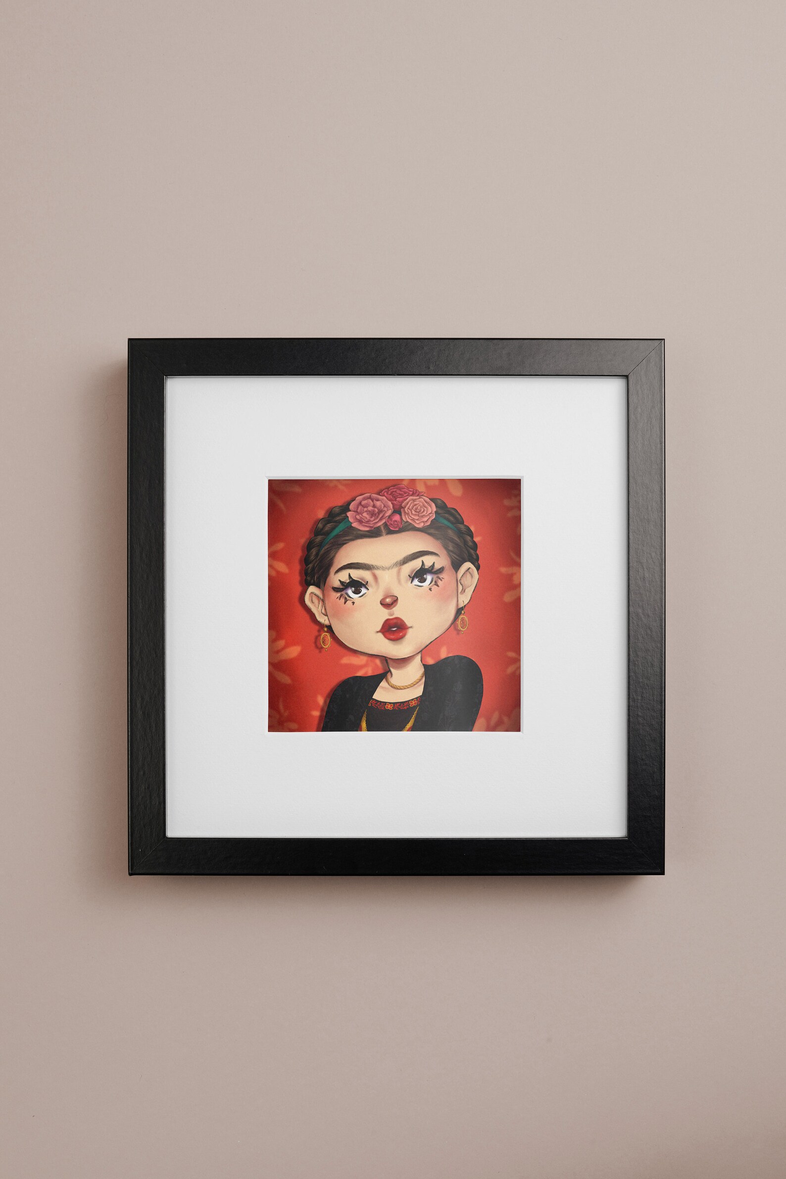 Frida Kahlo Bbgirls Digital Illustration Print - Etsy