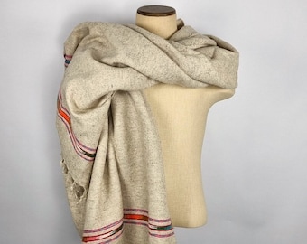 LAST PIECE: Handmade Special Patu Shawl - Body Wrap - Shepherds Blanket ...