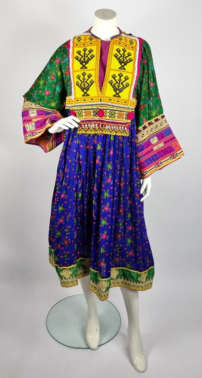 Vintage Handmade Kuchi Dress With Beadwork & Beadwork - Etsy