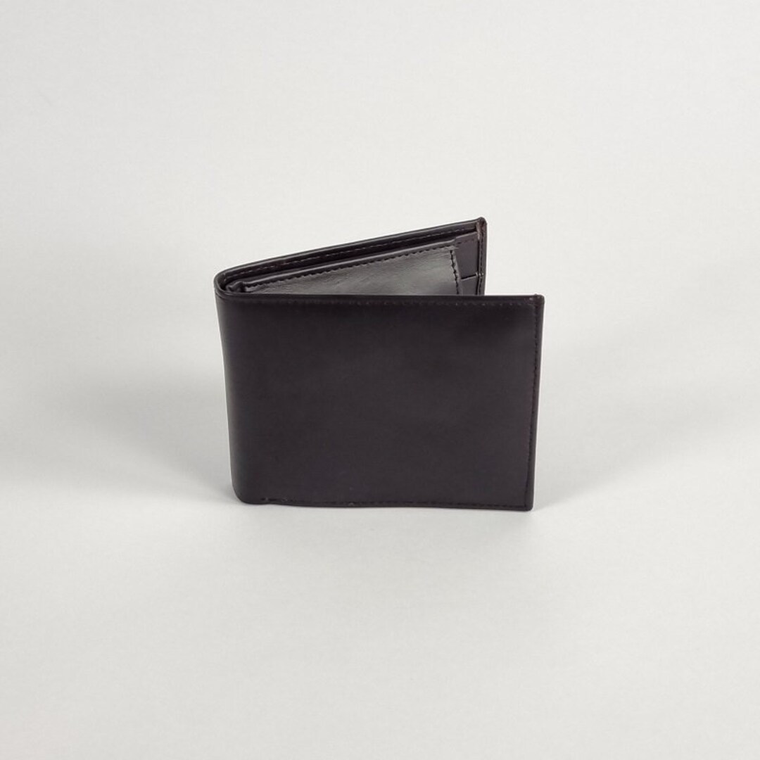Fine Leather Wallet With 9 Card Slots, 2 Picture Areas, 2 Compartments ...